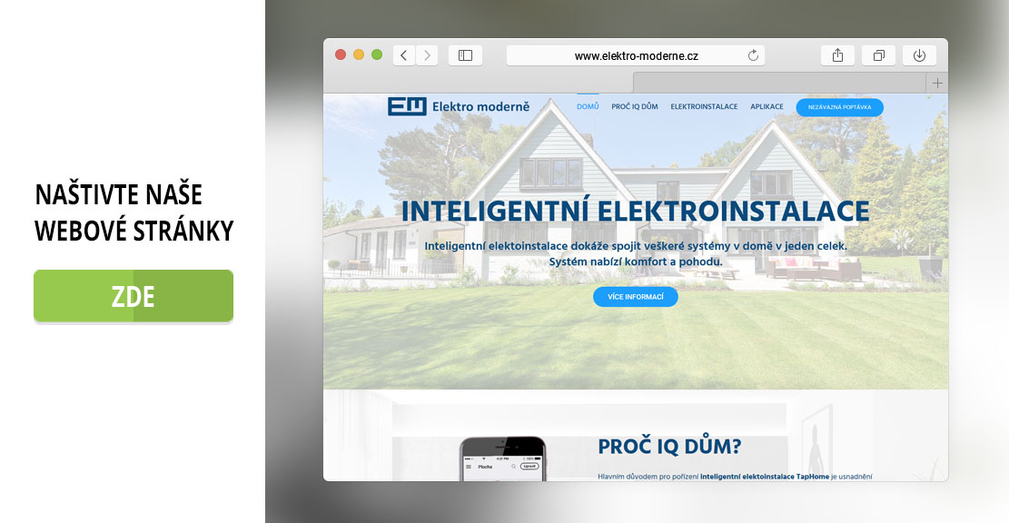 Elektro Moderně - Inteligentní elektoinstalace